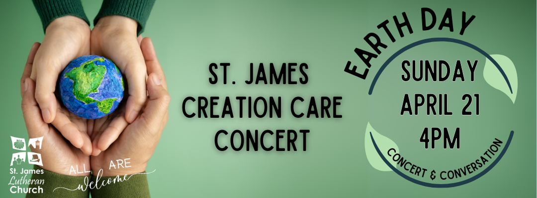 Earth Day Concert - St. James Lutheran Gettysburg